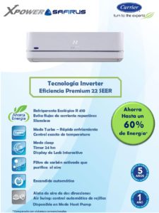 Ficha tecnica Safirus | Climaproyectos S.A. de C.V.